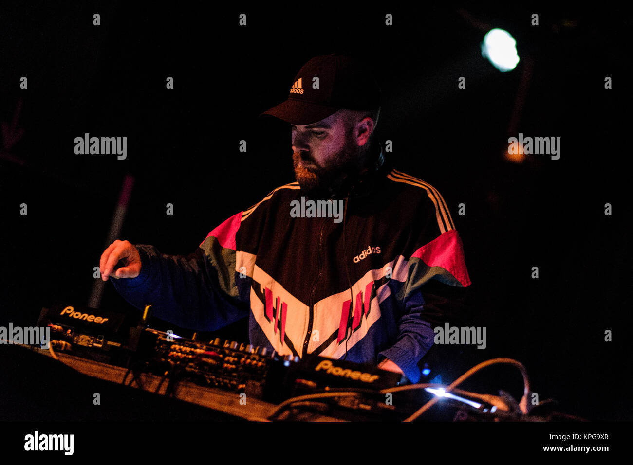 The British electronic music producer and musician Andy Stott performs ...