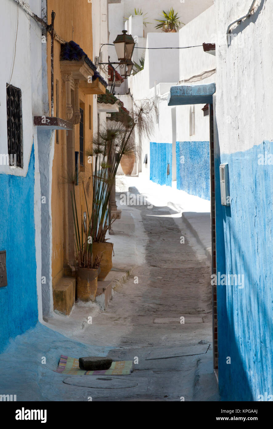Rabat neighborhood, Morocco Stock Photo - Alamy