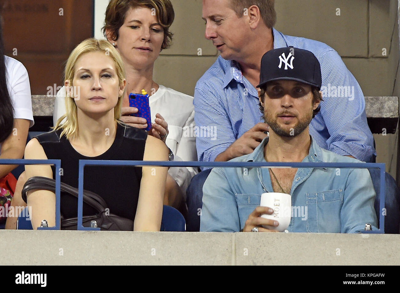 FLUSHING NY- AUGUST 31: Kelly Rutherford, Anthony Rutherford, Day seven ...