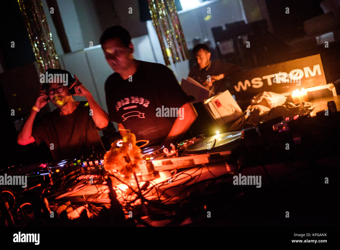 The German record producer, DJ and electronic musician Hunee performs a ...