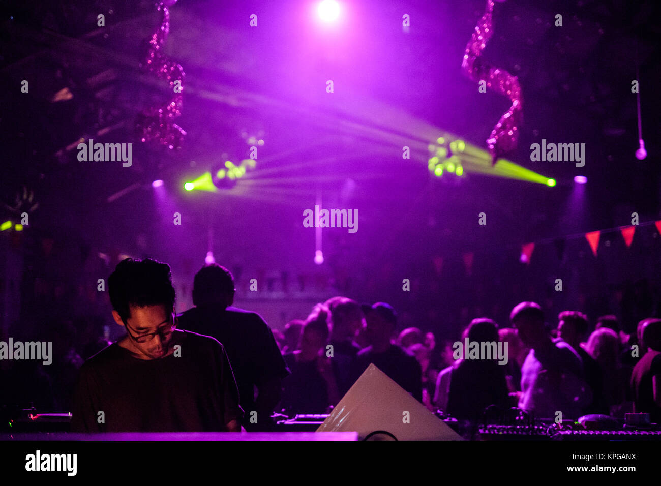 The German record producer, DJ and electronic musician Hunee performs a ...