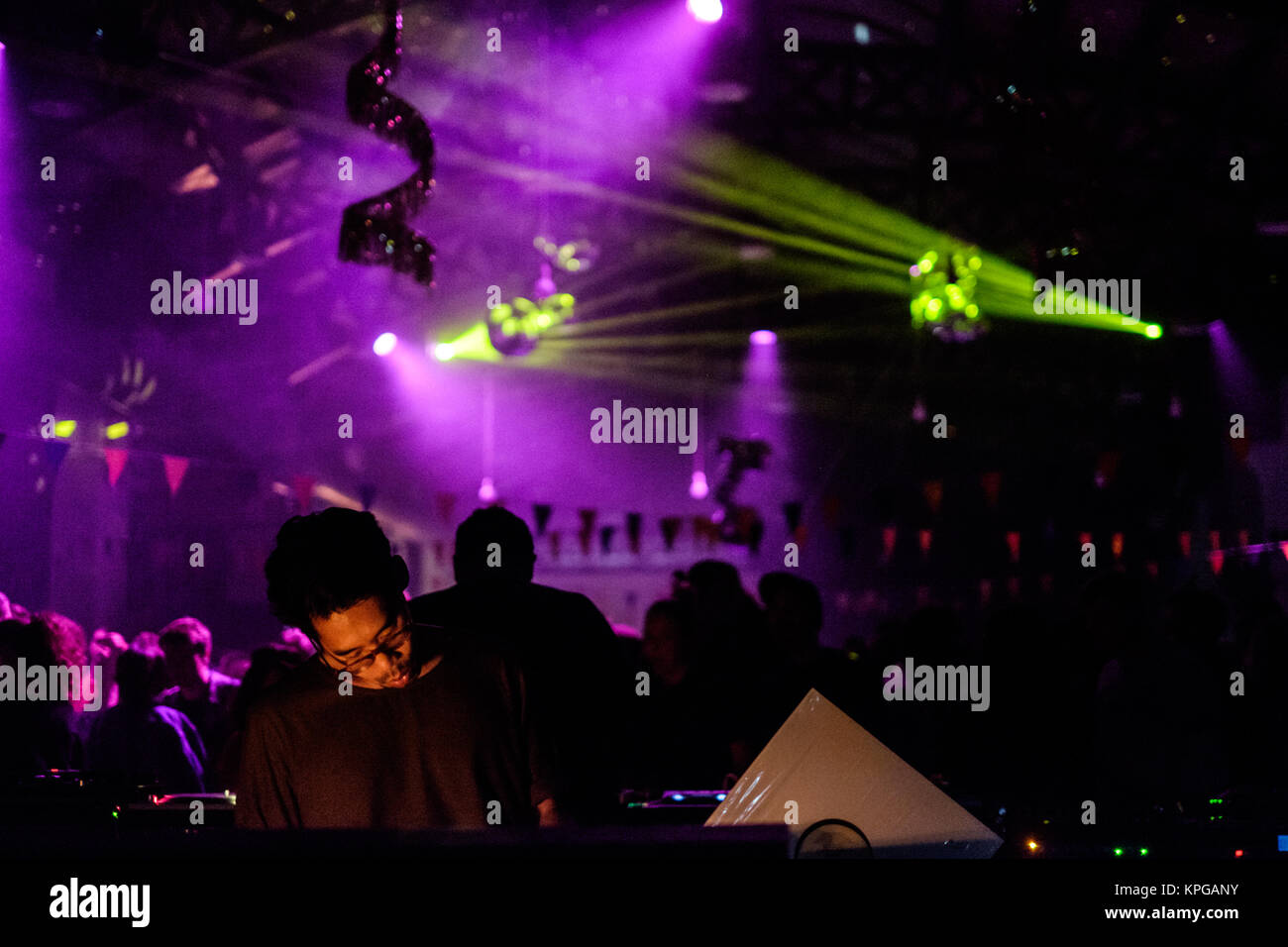 The German record producer, DJ and electronic musician Hunee performs a ...