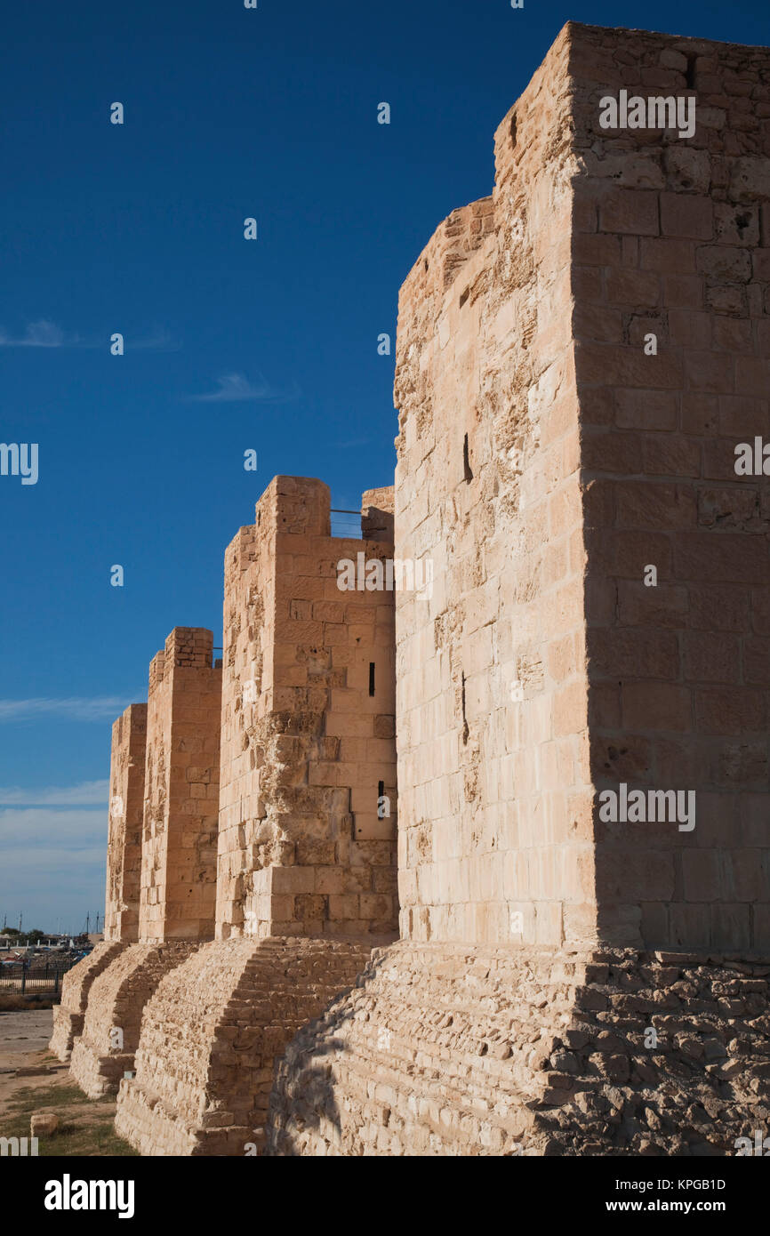 Tunisia, Jerba Island, Houmt Souq, Borj Ghazi Mustapha, fort, built by ...