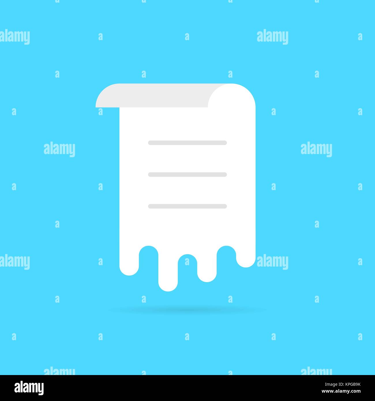 White exam sheet check mark Stock Vector Images - Alamy