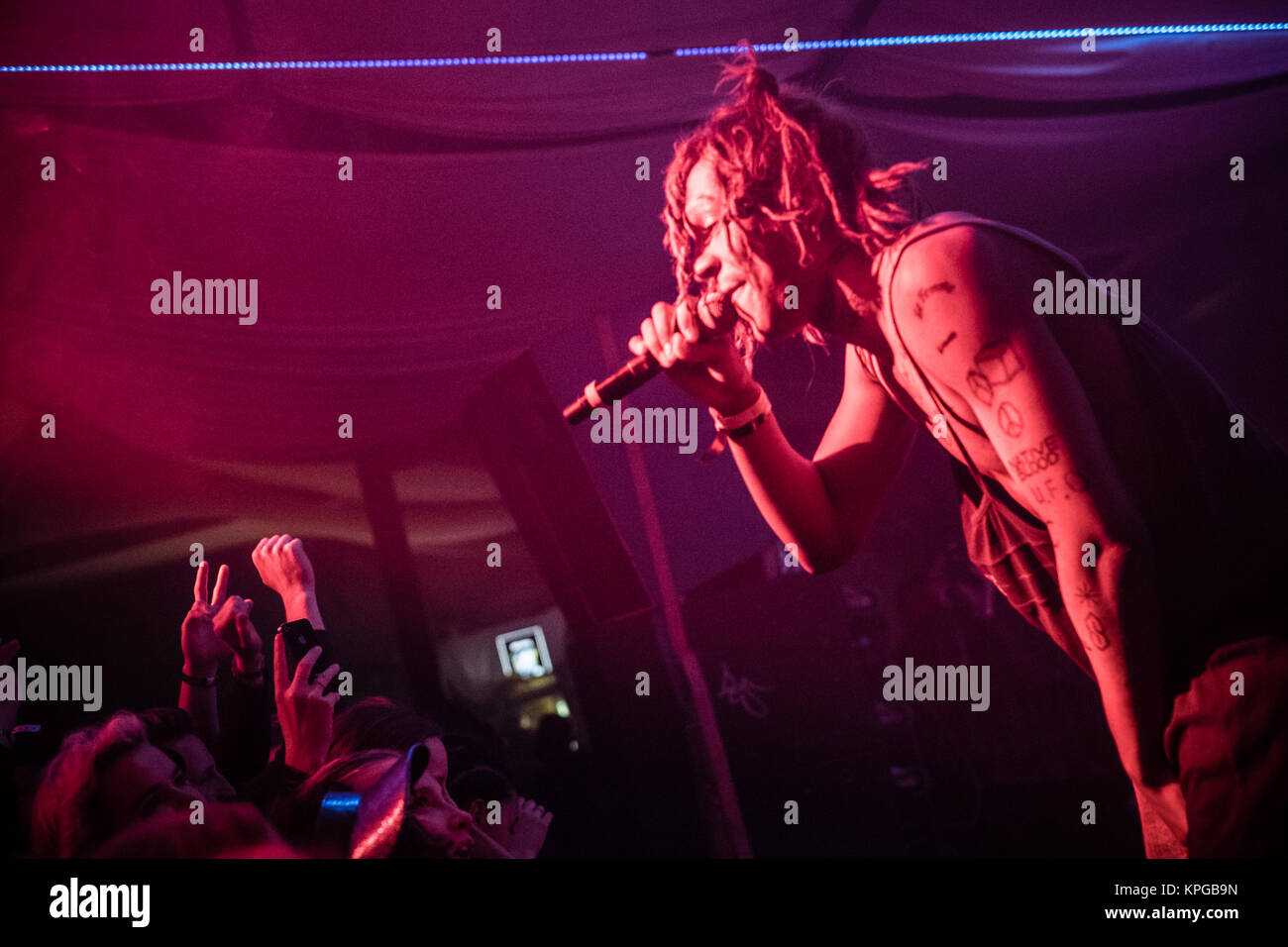 The American queer rapper and performance artist Michael Quattlebaum Jr ...