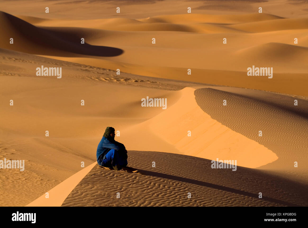 Libya, Fezzan, dunes of Wan Kaza Stock Photo - Alamy