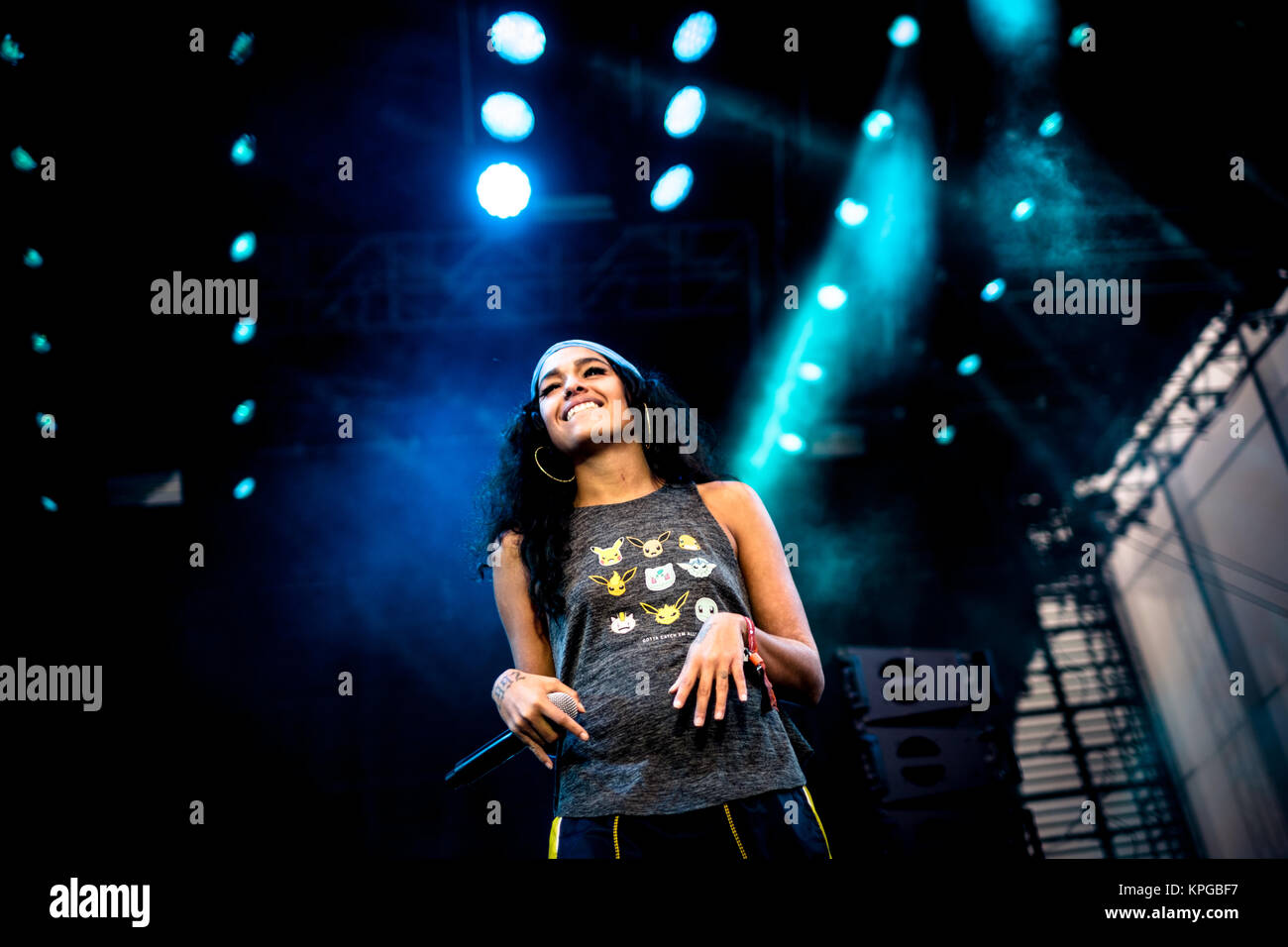 Denmark, Roskilde – June 29, 2017. The American rapper and lyricist ...