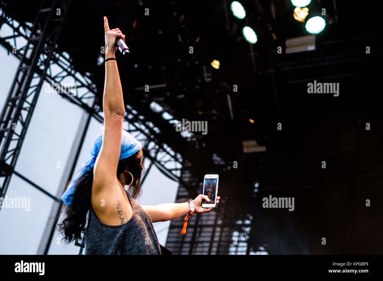 Denmark, Roskilde – June 29, 2017. The American rapper and lyricist ...