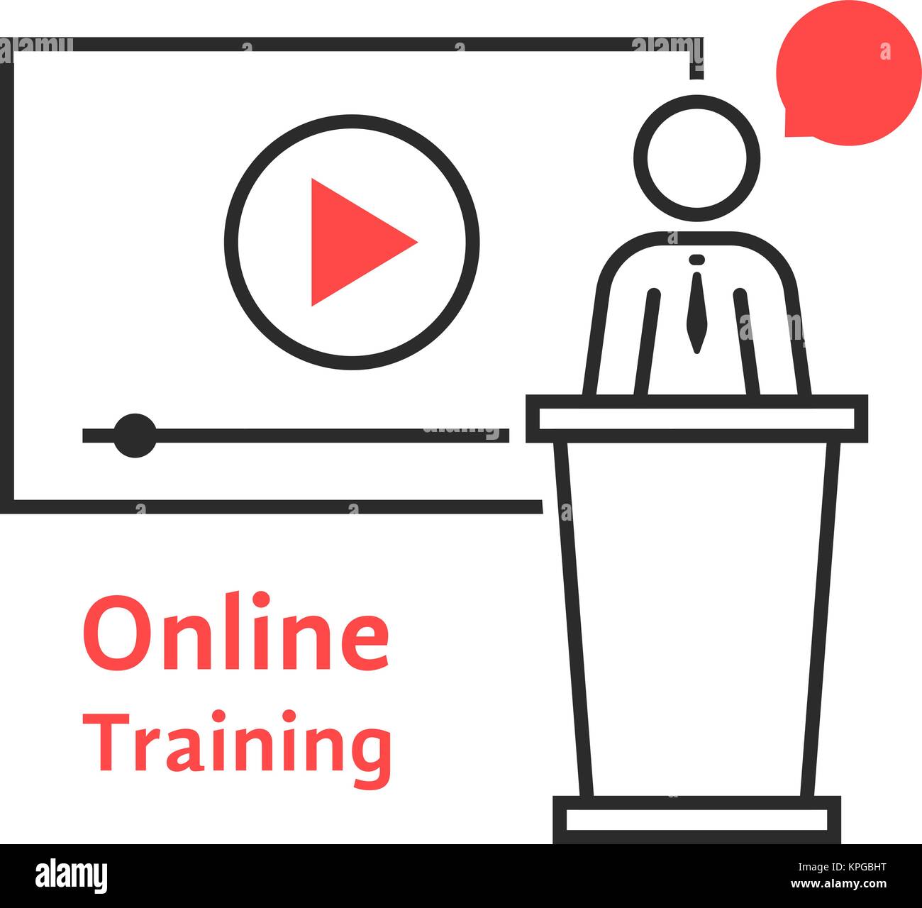 Instructor training course Stock Vector Images - Alamy