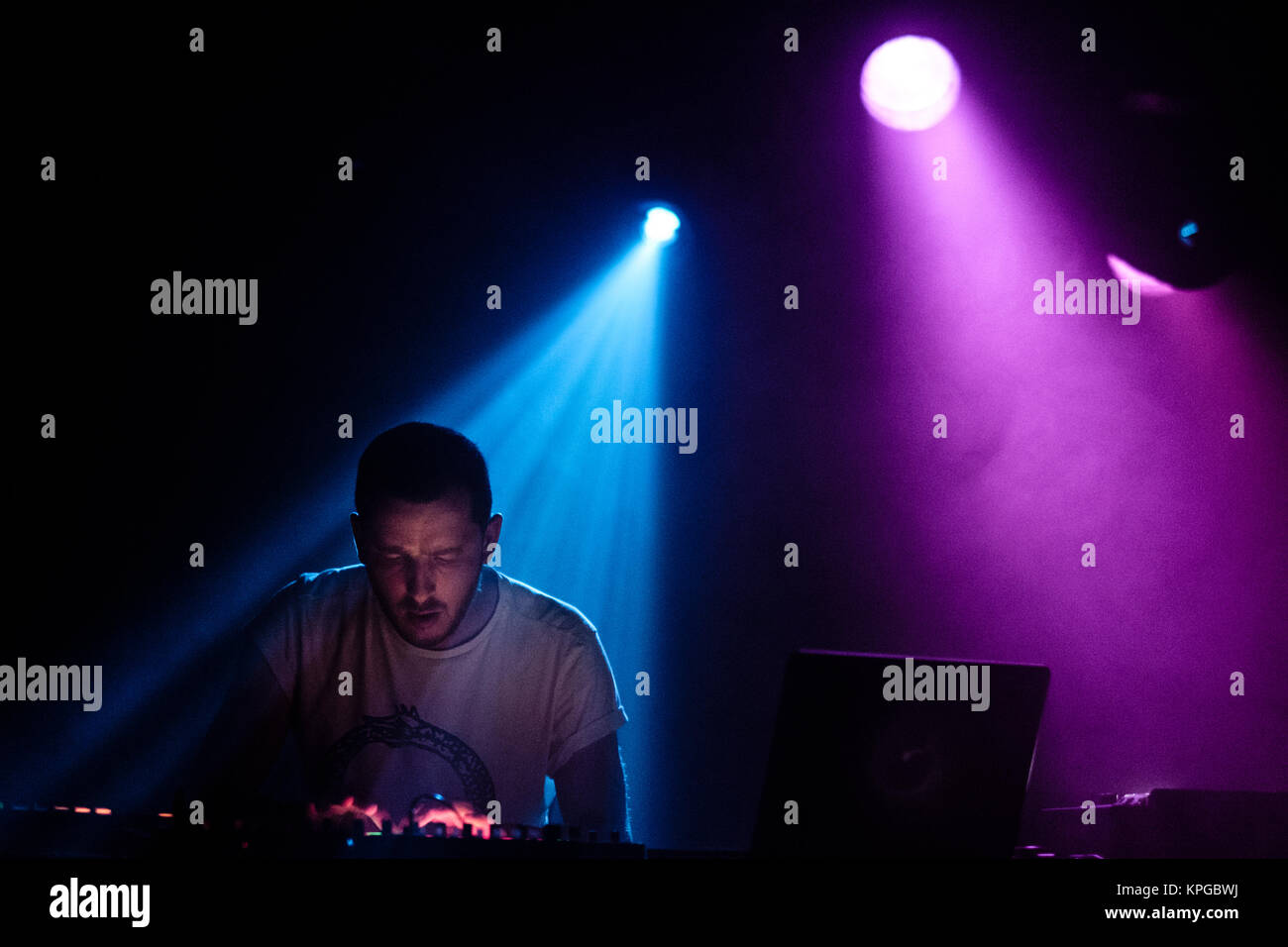 The British DJ, electronic musician and record producer Throwing Snow ...