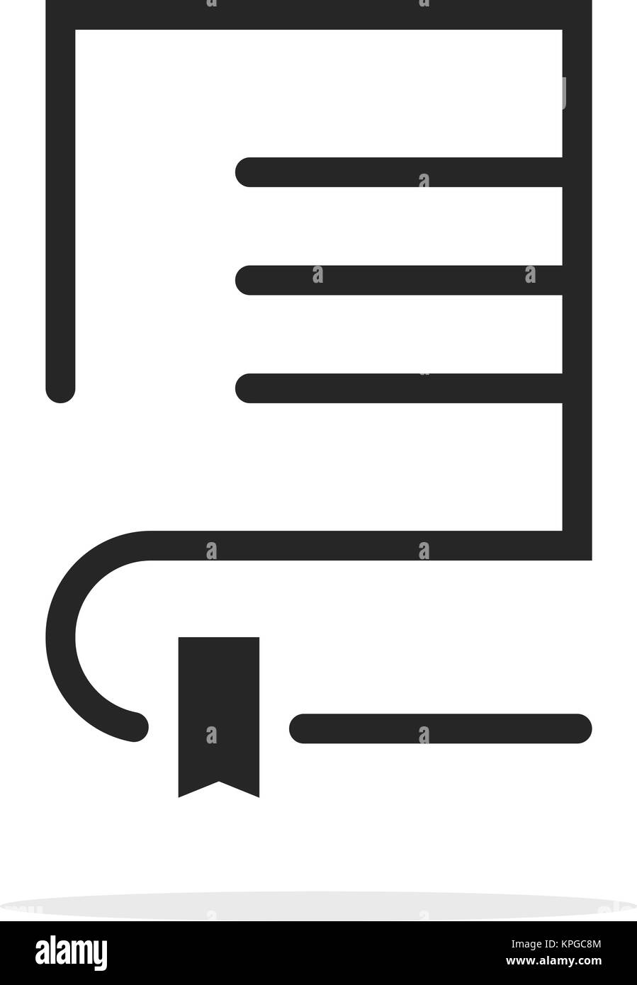 Linear black abstract book Black and White Stock Photos & Images - Alamy