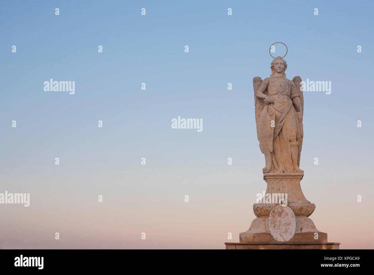 San Rafael Archangel statue, Cordoba, Spain Stock Photo - Alamy