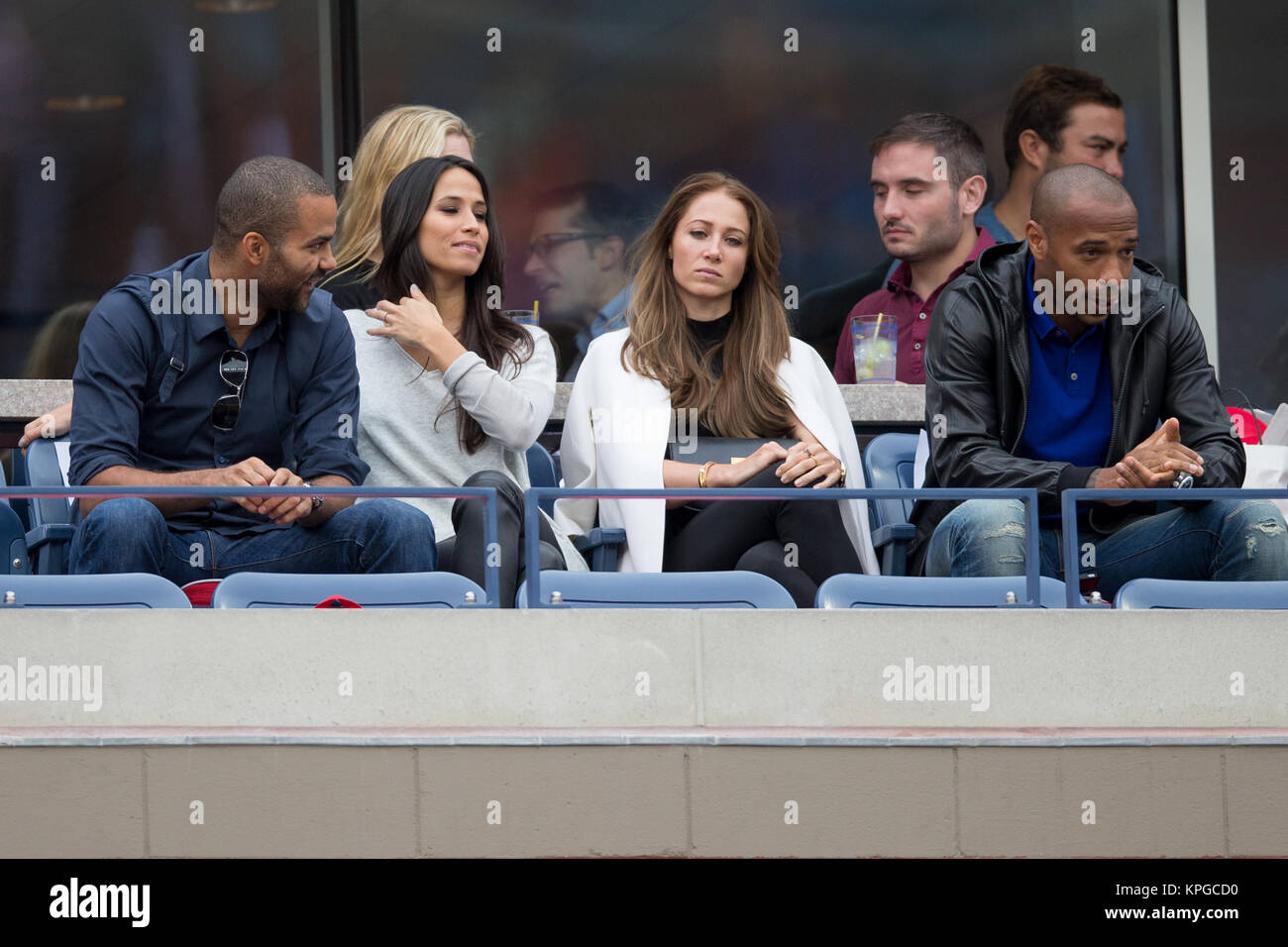 Thierry henry and andrea rajacic hi-res stock photography and images ...