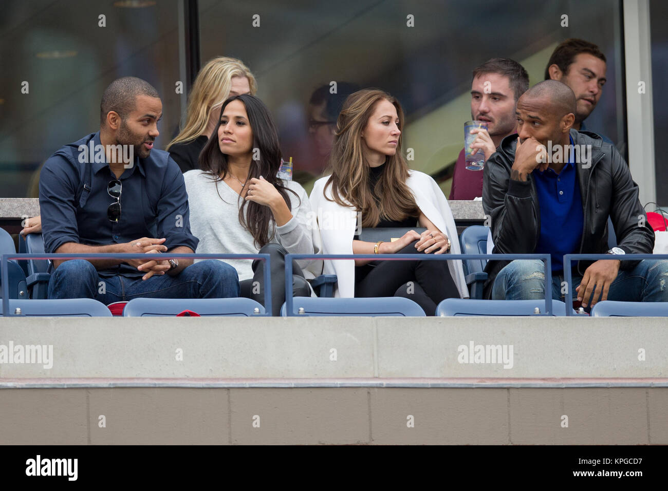 Thierry henry and andrea rajacic hi-res stock photography and images ...