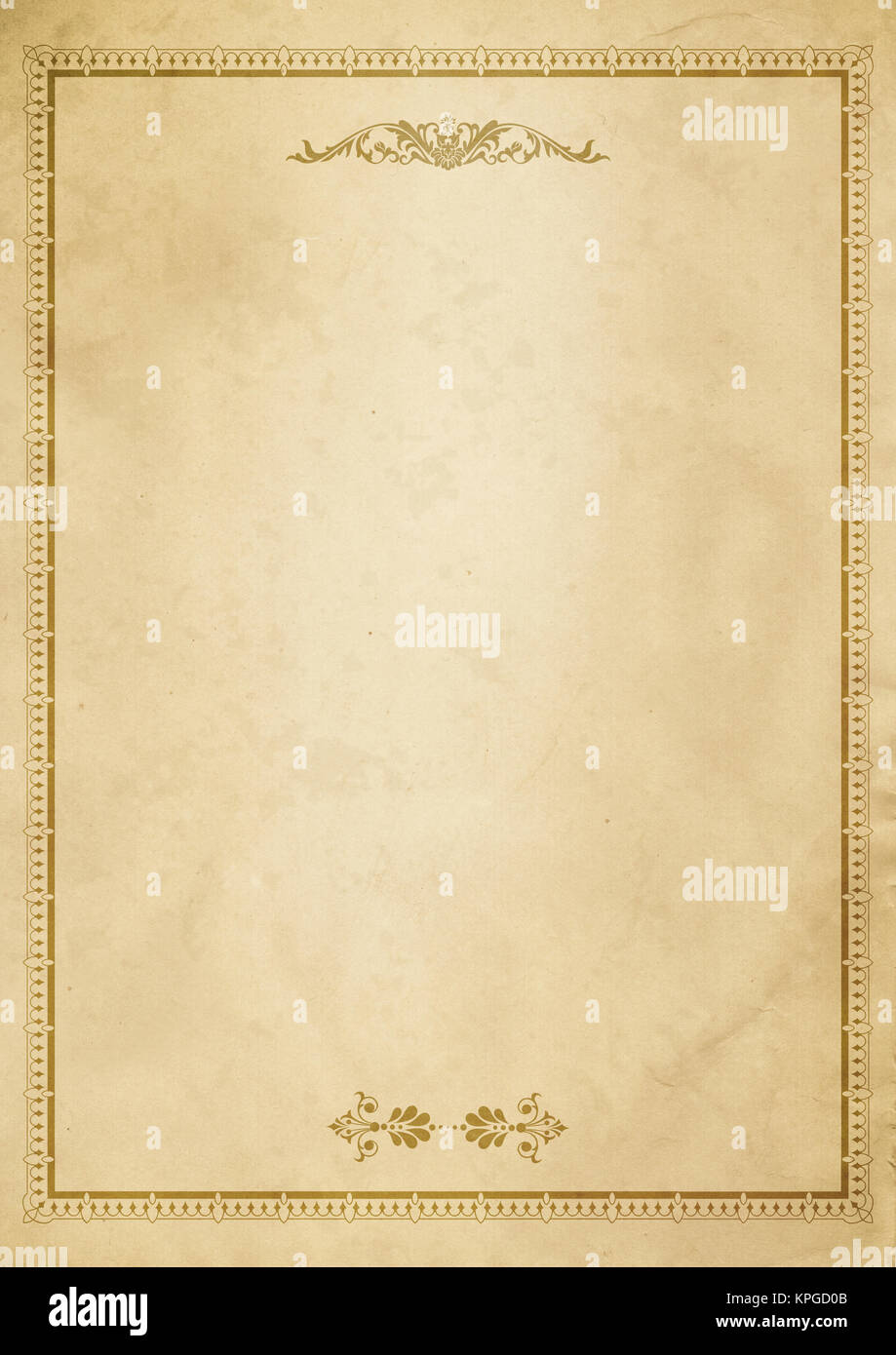 Old Fashioned Borders