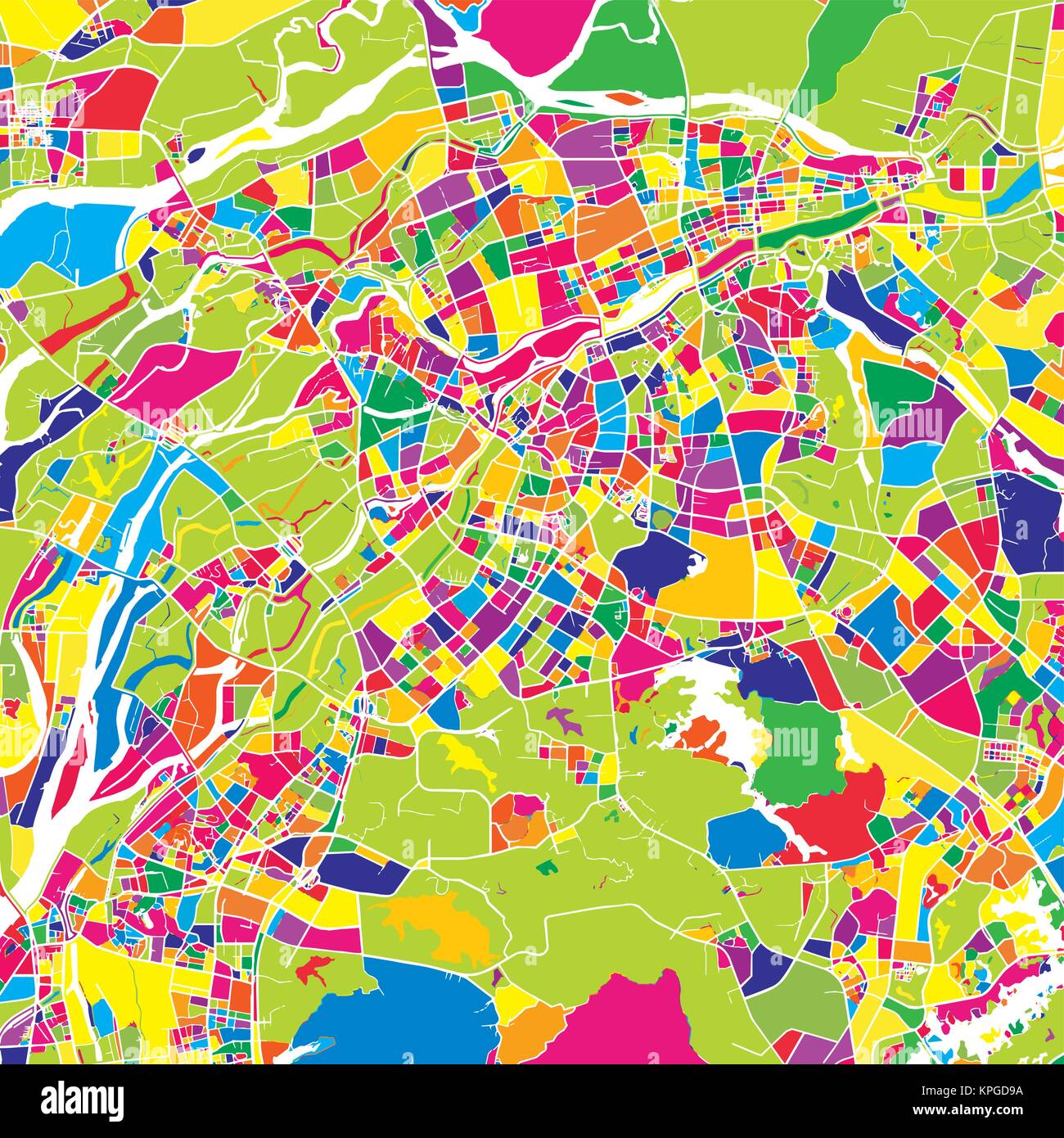 Map of dongguan hi-res stock photography and images - Alamy