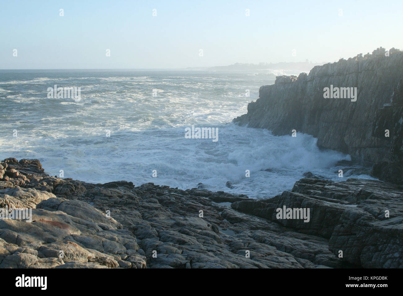 Seascape at Splash Rock, Hermanus, South Africa Stock Photo - Alamy