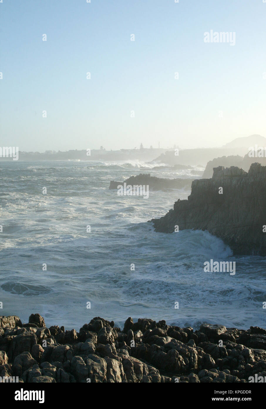 Seascape at Splash Rock, Hermanus, South Africa Stock Photo - Alamy