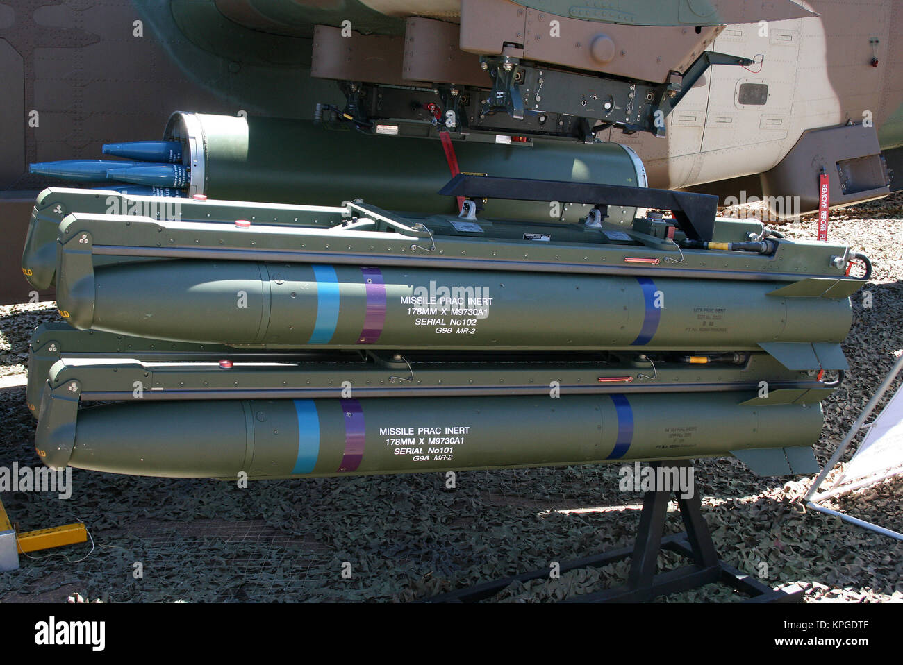 Helicopters missiles hi-res stock photography and images - Alamy
