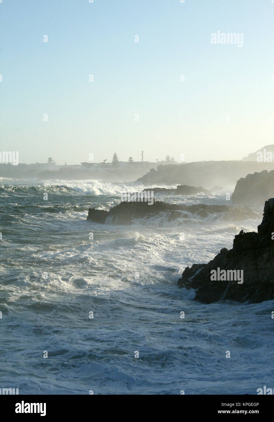 Seascape at Splash Rock, Hermanus, South Africa Stock Photo - Alamy