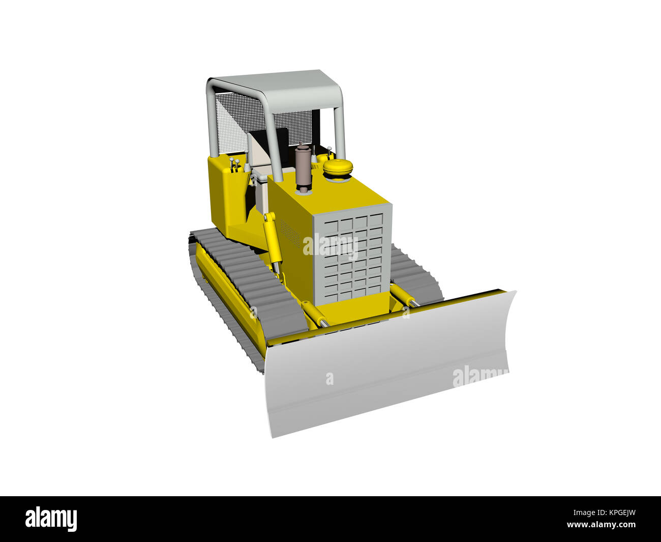 Bulldozer track Cut Out Stock Images & Pictures - Alamy