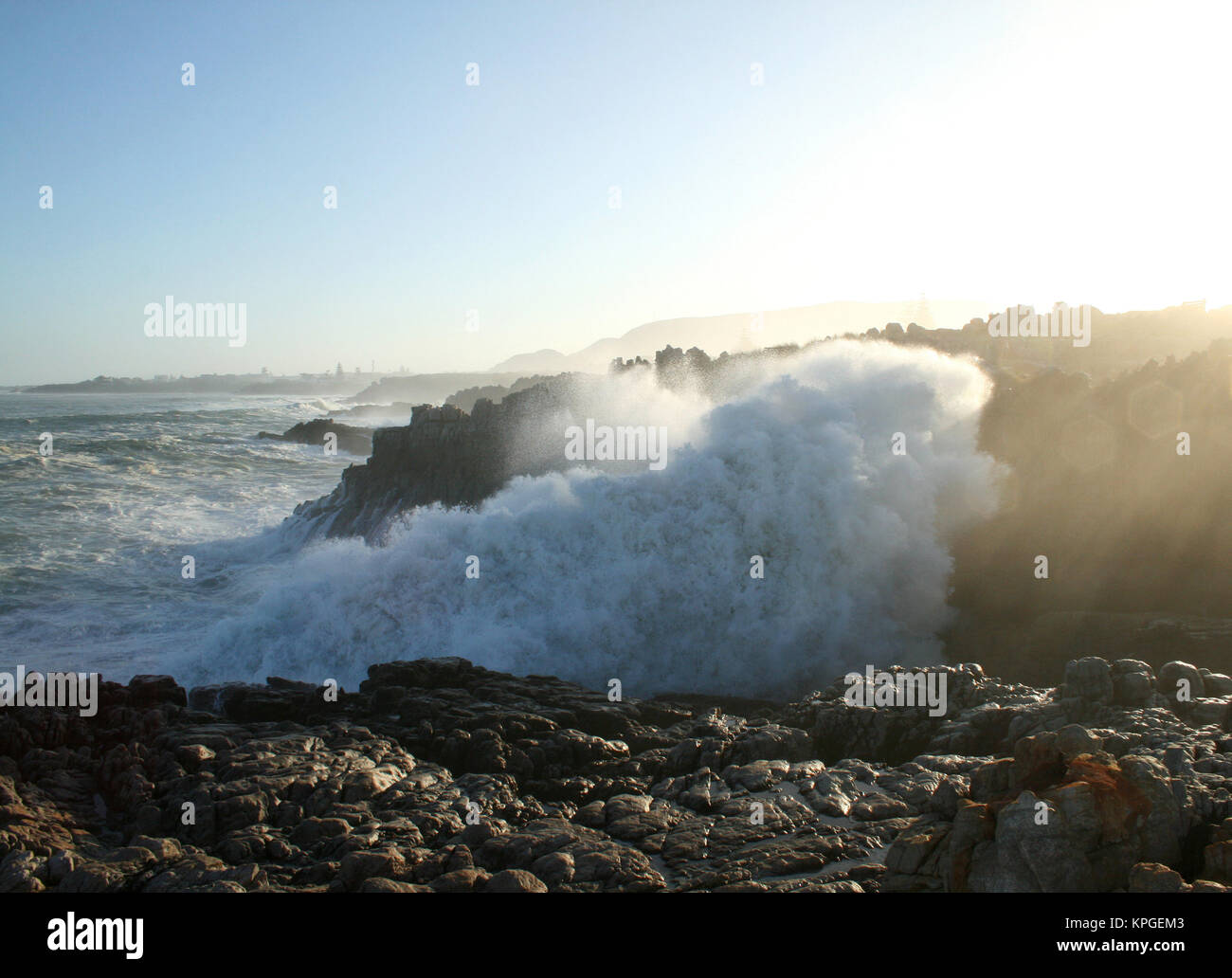 Wave breaks south africa hi-res stock photography and images - Alamy