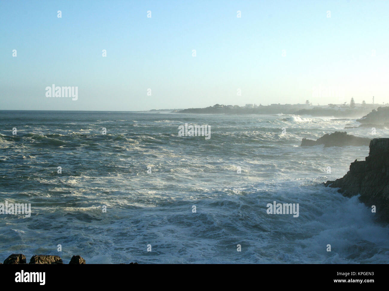 Seascape at Splash Rock, Hermanus, South Africa Stock Photo - Alamy
