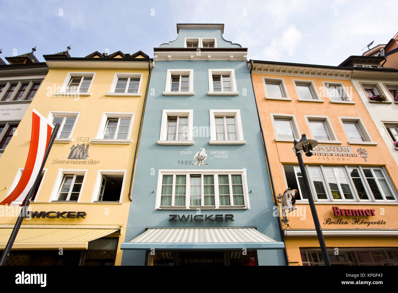 Germany, Baden-Wurttemberg, Lake Constance Area, Konstanz. Old Town ...