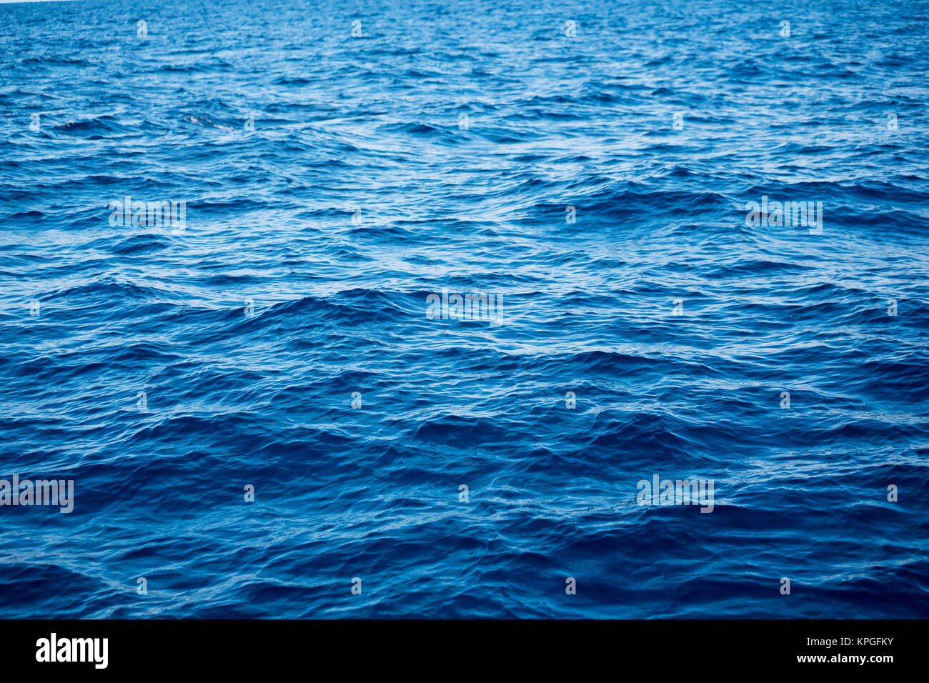 Blue sea water Stock Photo - Alamy