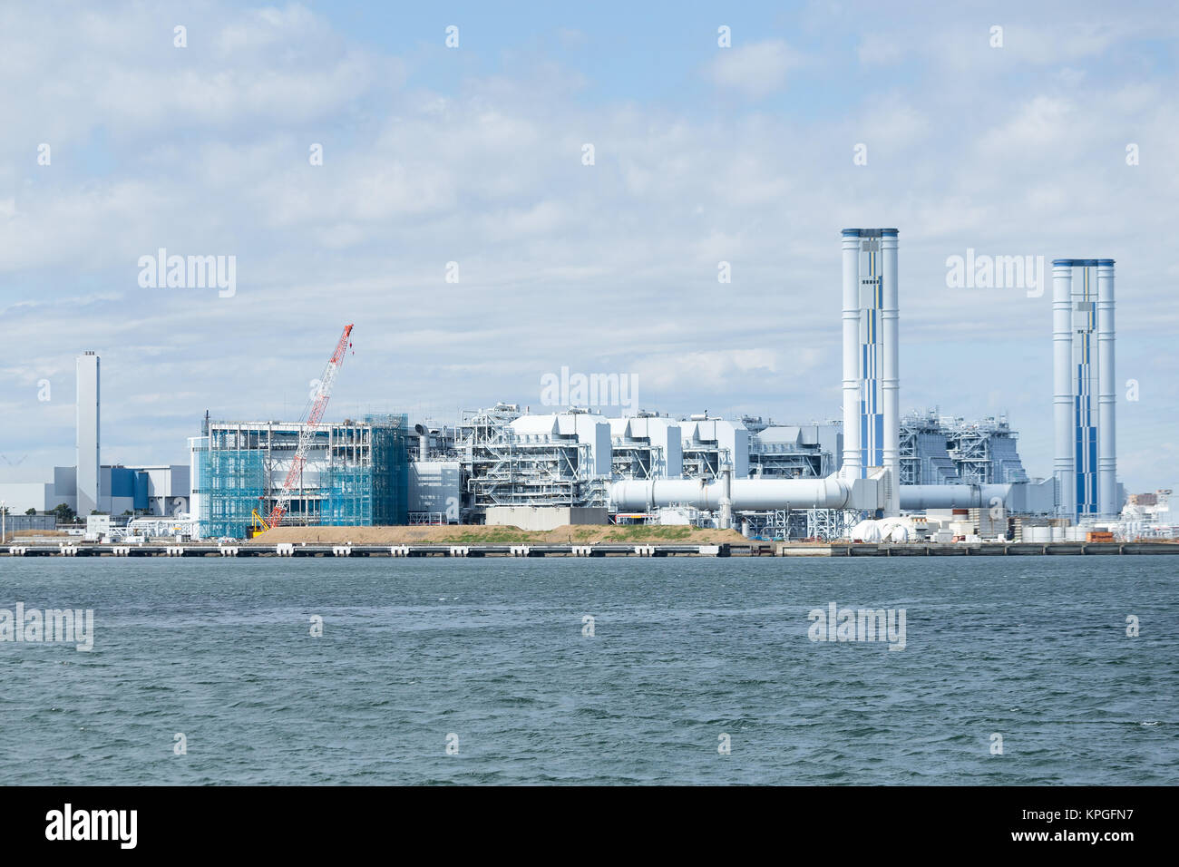 Seaside Industry factory Stock Photo - Alamy
