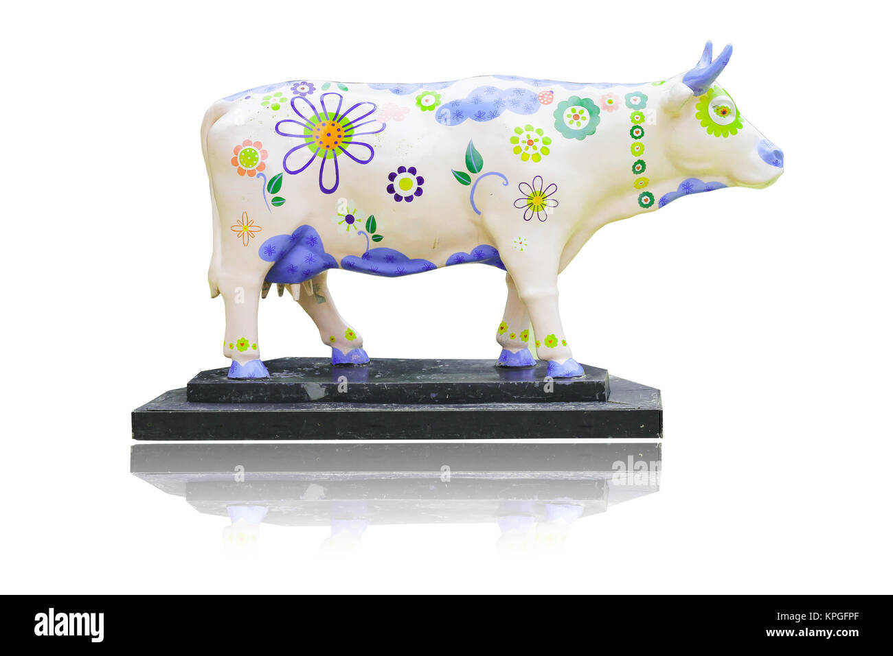 buffalo Puppet isolated on white background Stock Photo - Alamy
