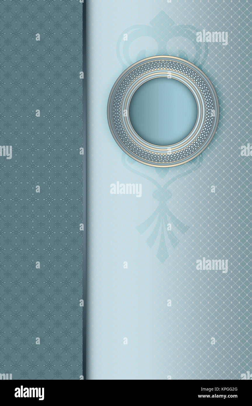 Vintage background with decorative border,old-fashioned patterns and ...