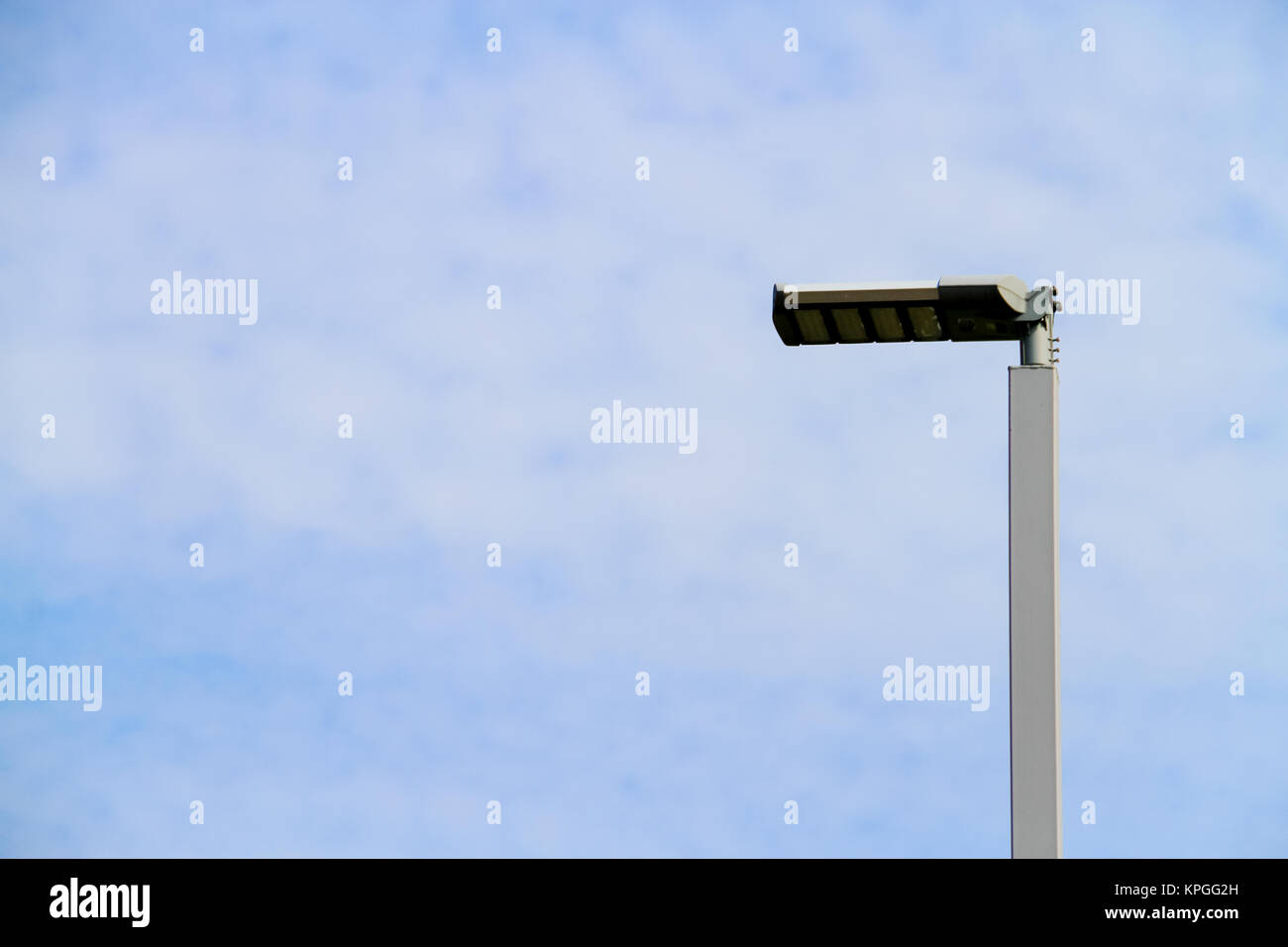 street light with blue sky background Stock Photo - Alamy