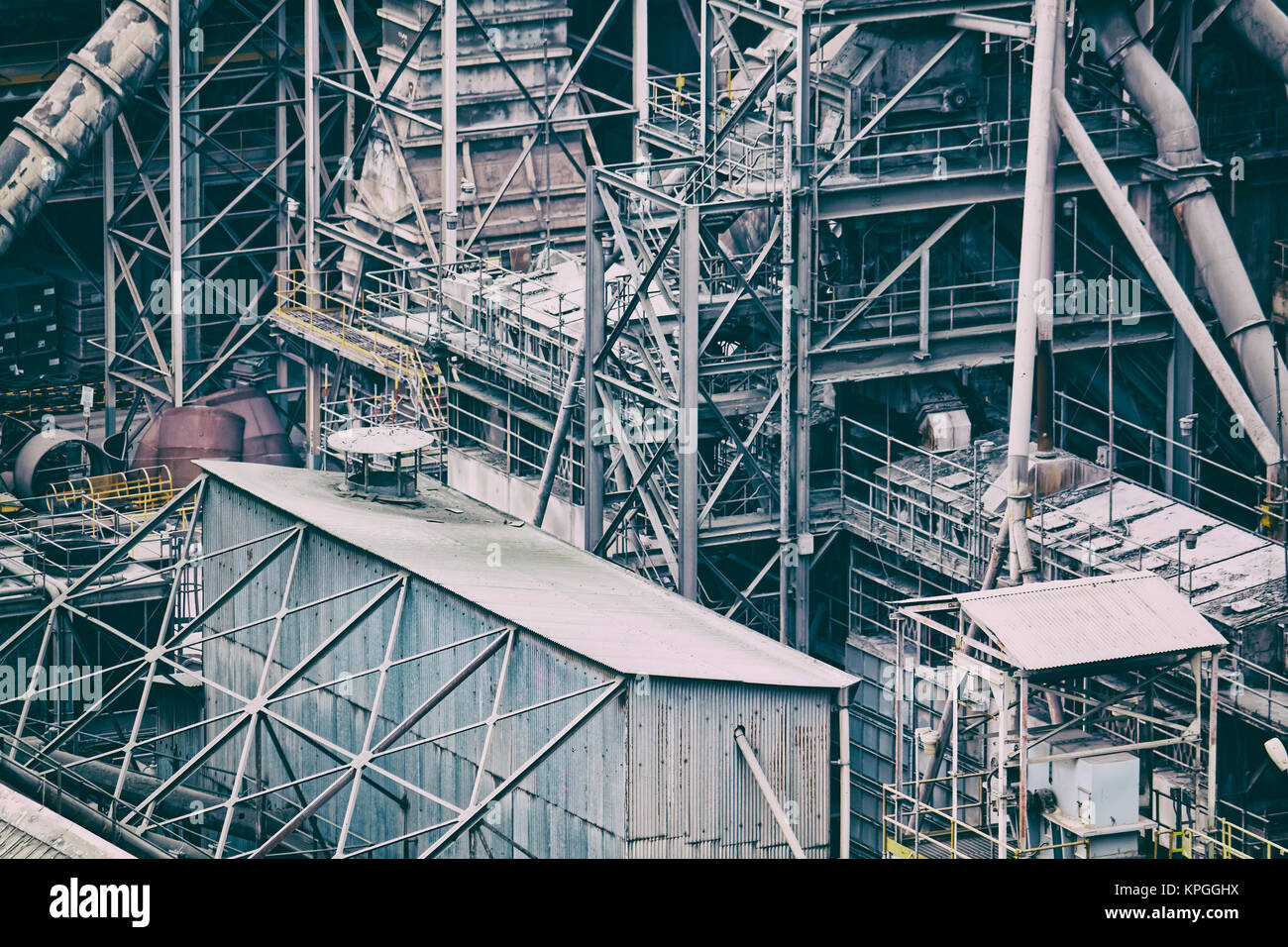 industry building background Stock Photo - Alamy