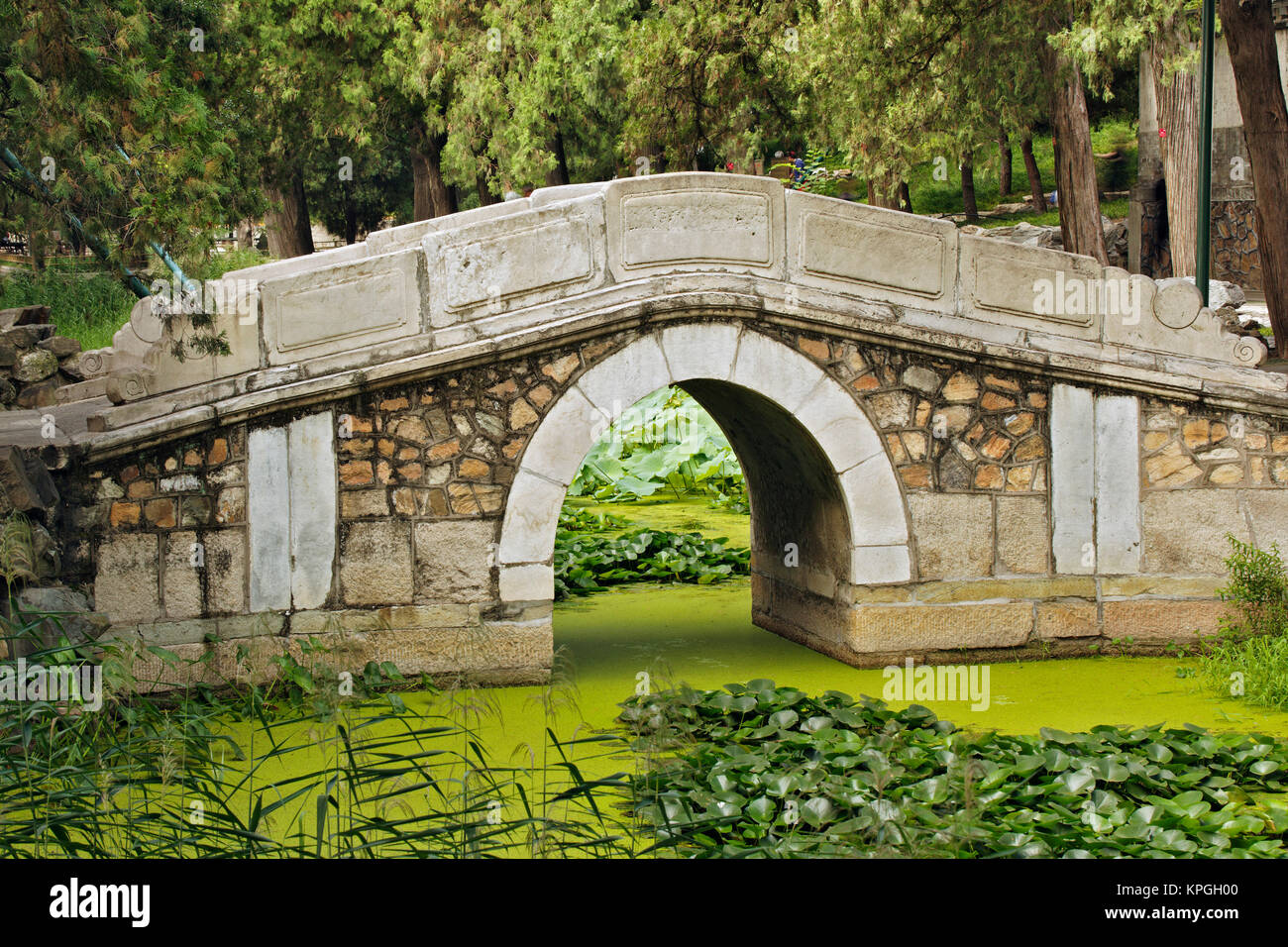 Bridge, Summer Palace, Beijing, China Stock Photo - Alamy