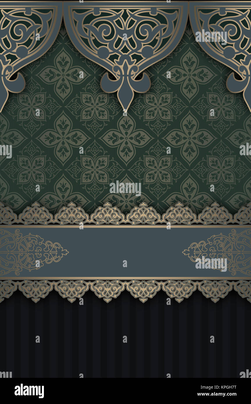 Decorative vintage background with elegant old-fashioned patterns Stock ...