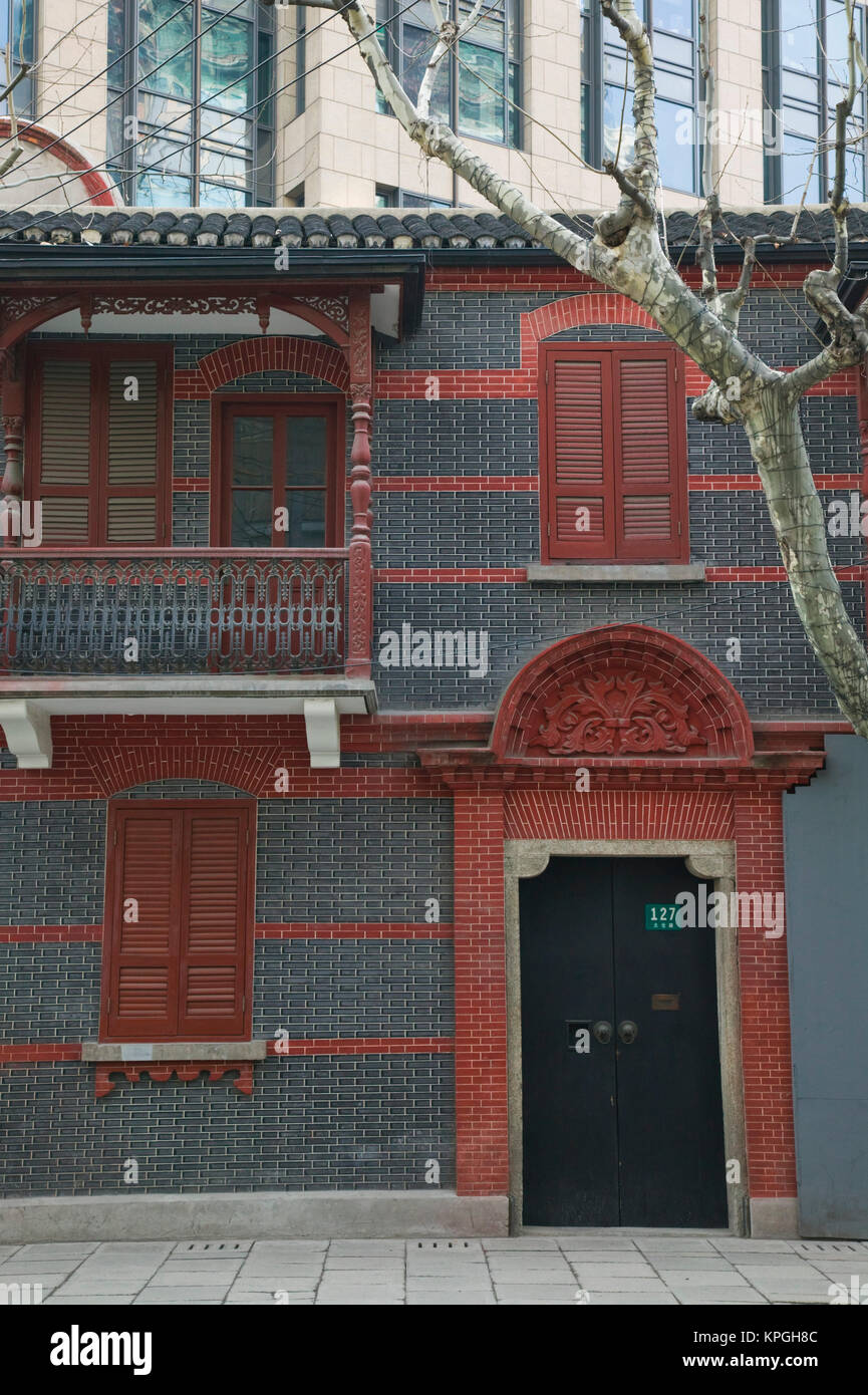 CHINA, Shanghai. French Concession Area- #127 Taicang Road- Where ...
