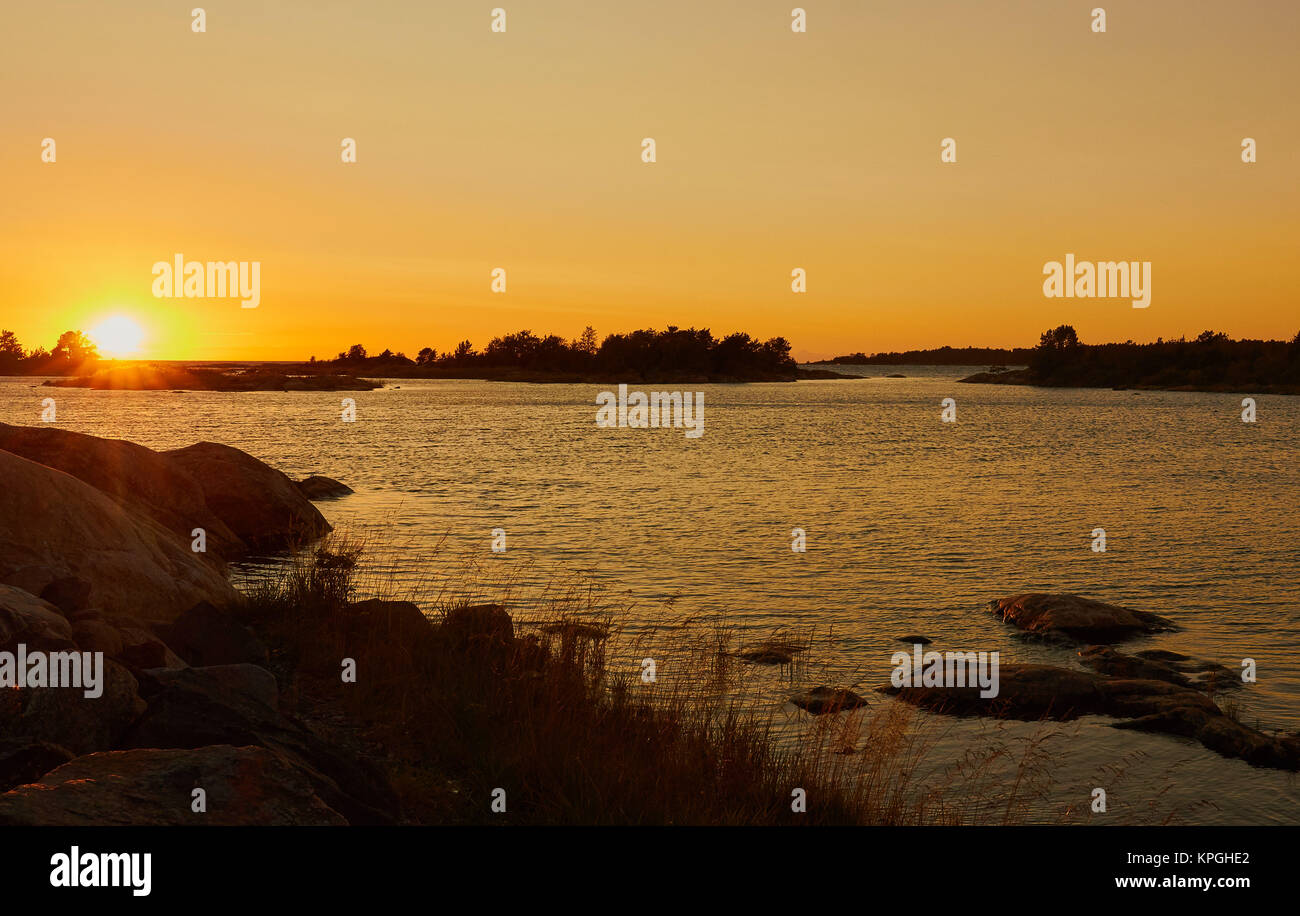 Island of Graso in the Roslagen islands, Uppland Province, Stockholm ...
