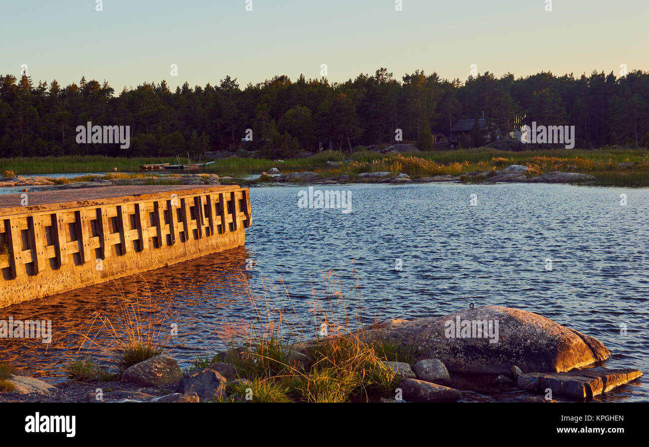 Island of Graso in the Roslagen islands, Uppland Province, Stockholm ...