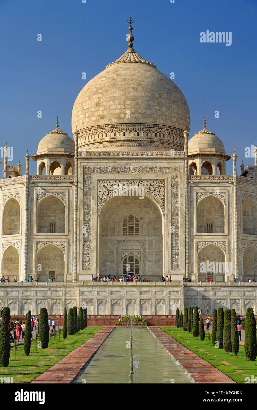 Taj Mahal mausoleum / Agra, India Stock Photo - Alamy
