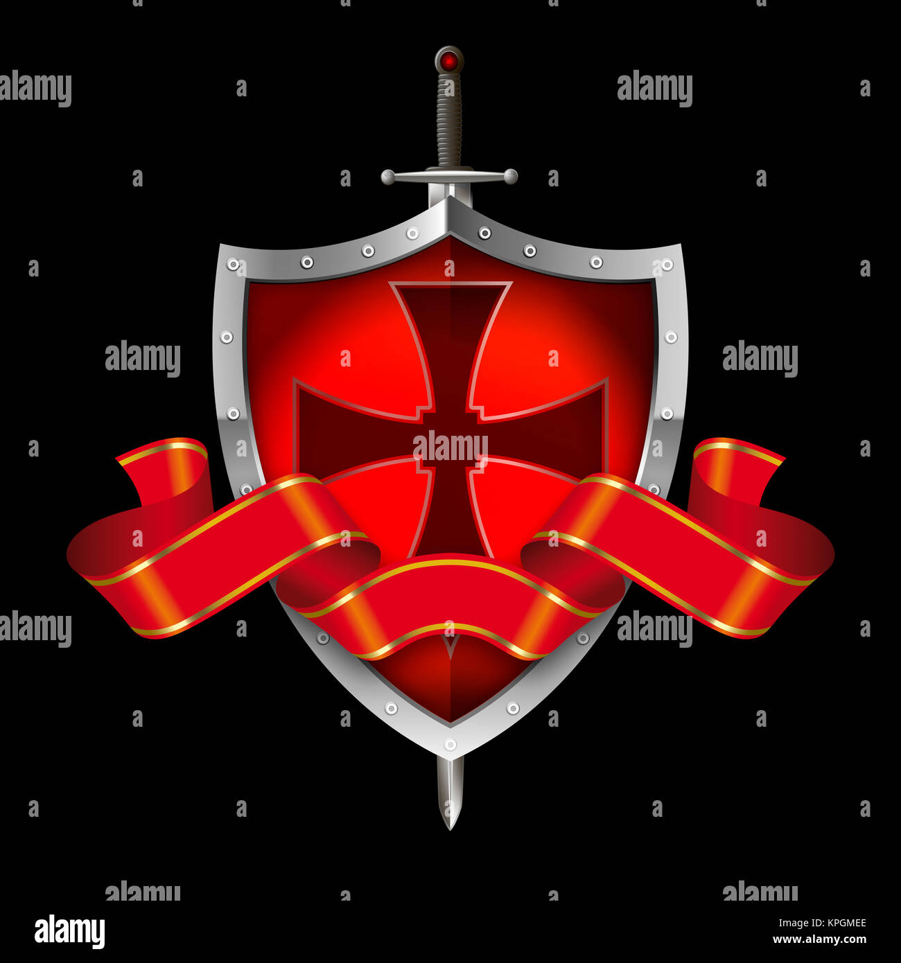 Sword cross hi-res stock photography and images - Alamy