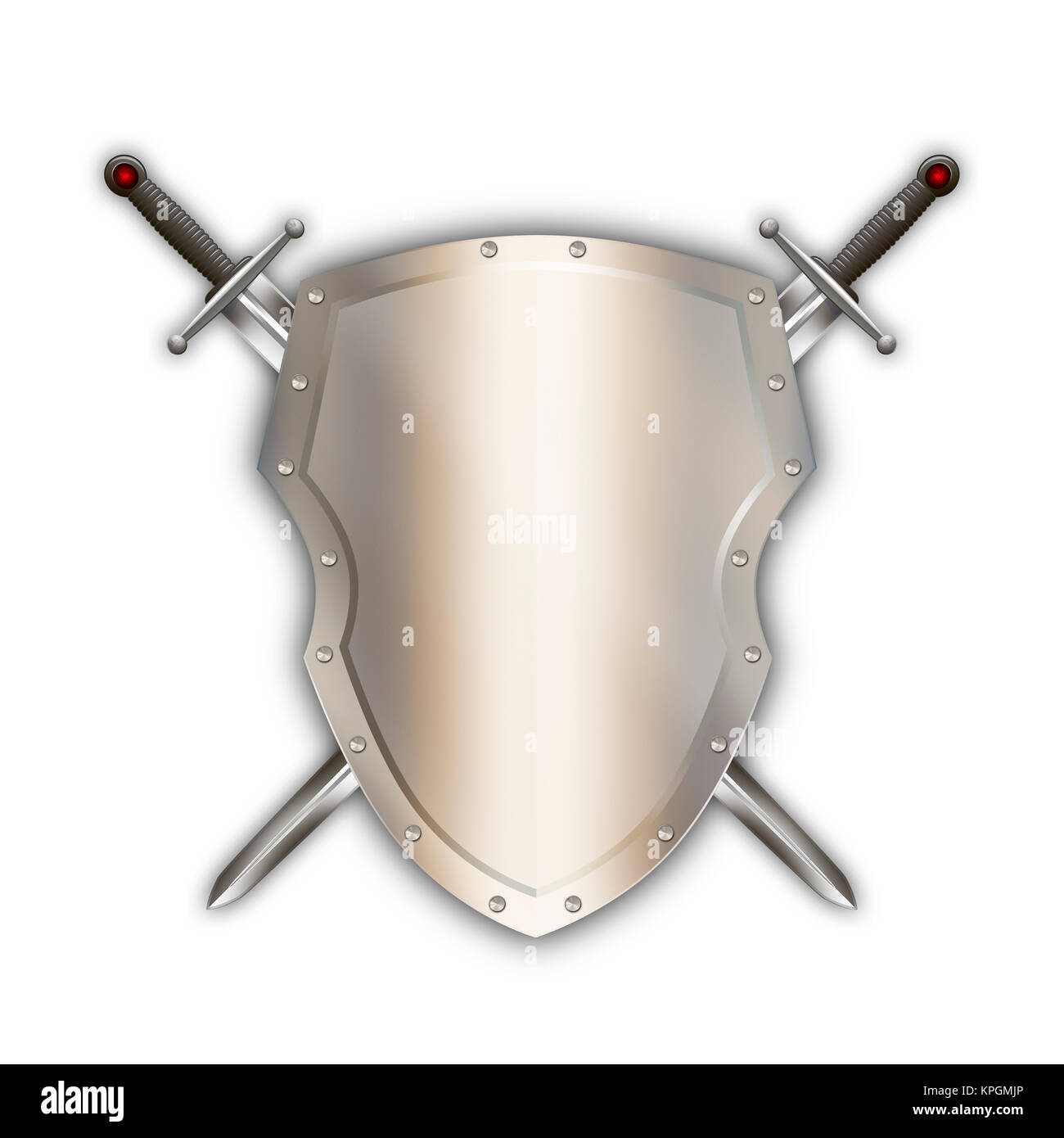 Two swords Cut Out Stock Images & Pictures - Alamy