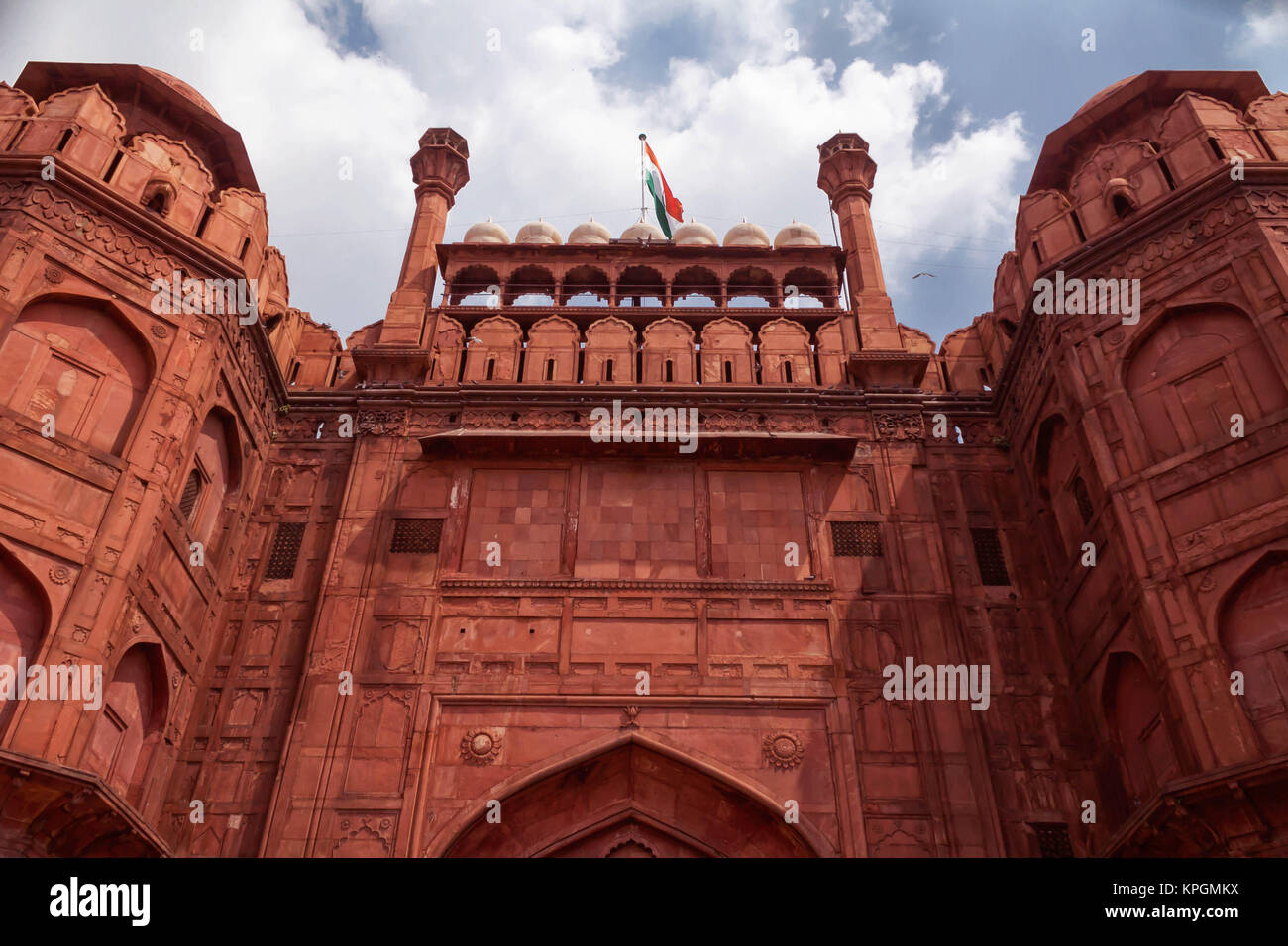 New Delhi , India-September 14, 2014 A View Of Lahori Gate At Red Fort ...