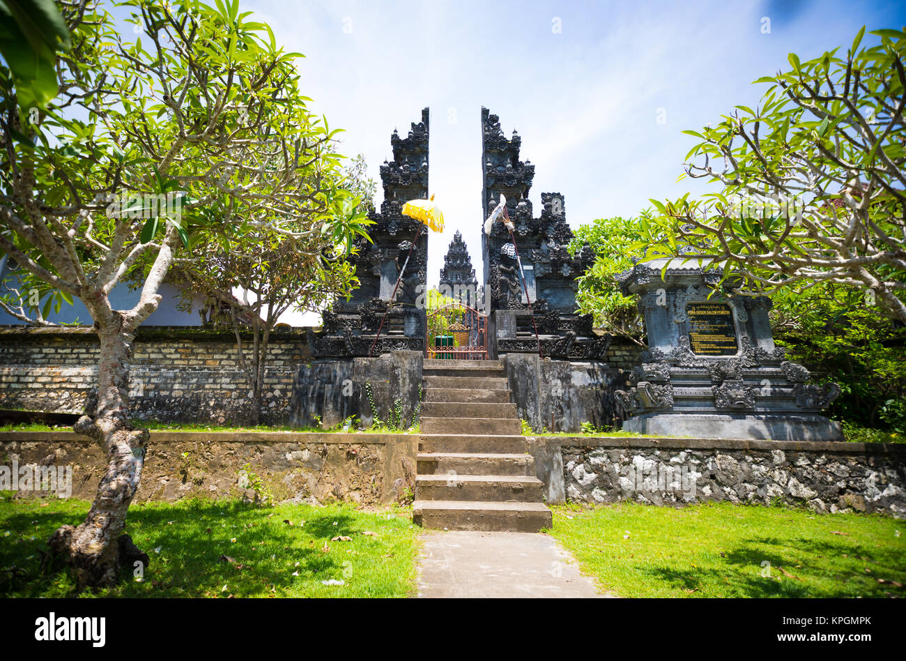 Small local bali temple in Nusa Dua, Bali Stock Photo - Alamy