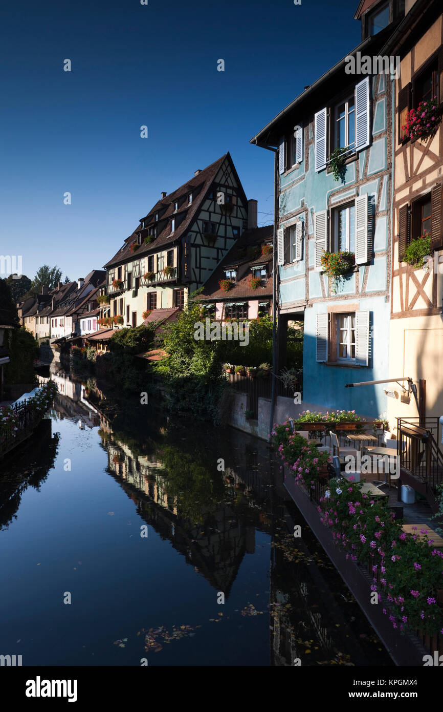 France, Haut-Rhin, Alsace Region, Alsatian Wine Route, Colmar, Petite ...