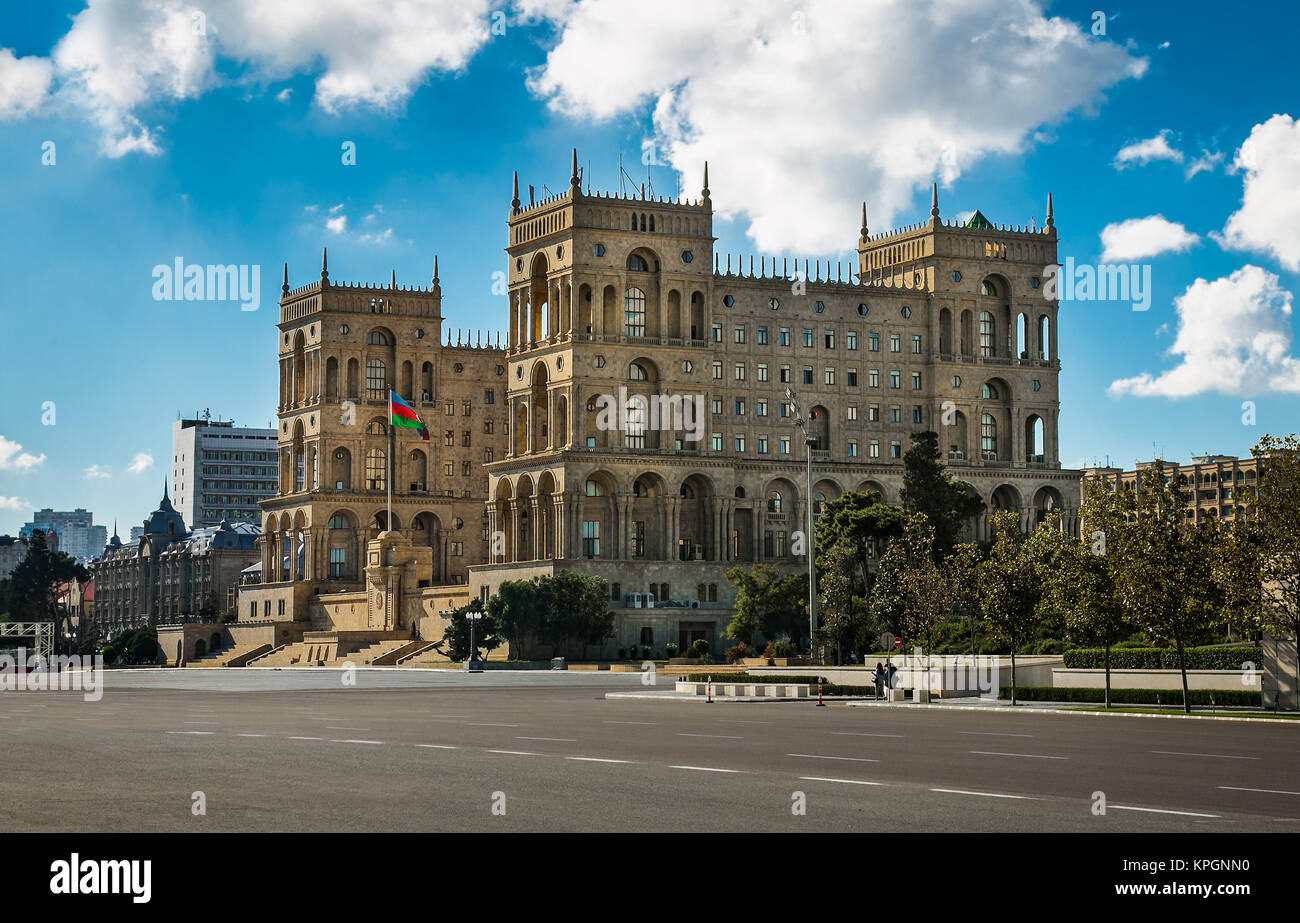 Government house of Azerbaijan in Baku city, Azerbaijan Stock Photo - Alamy