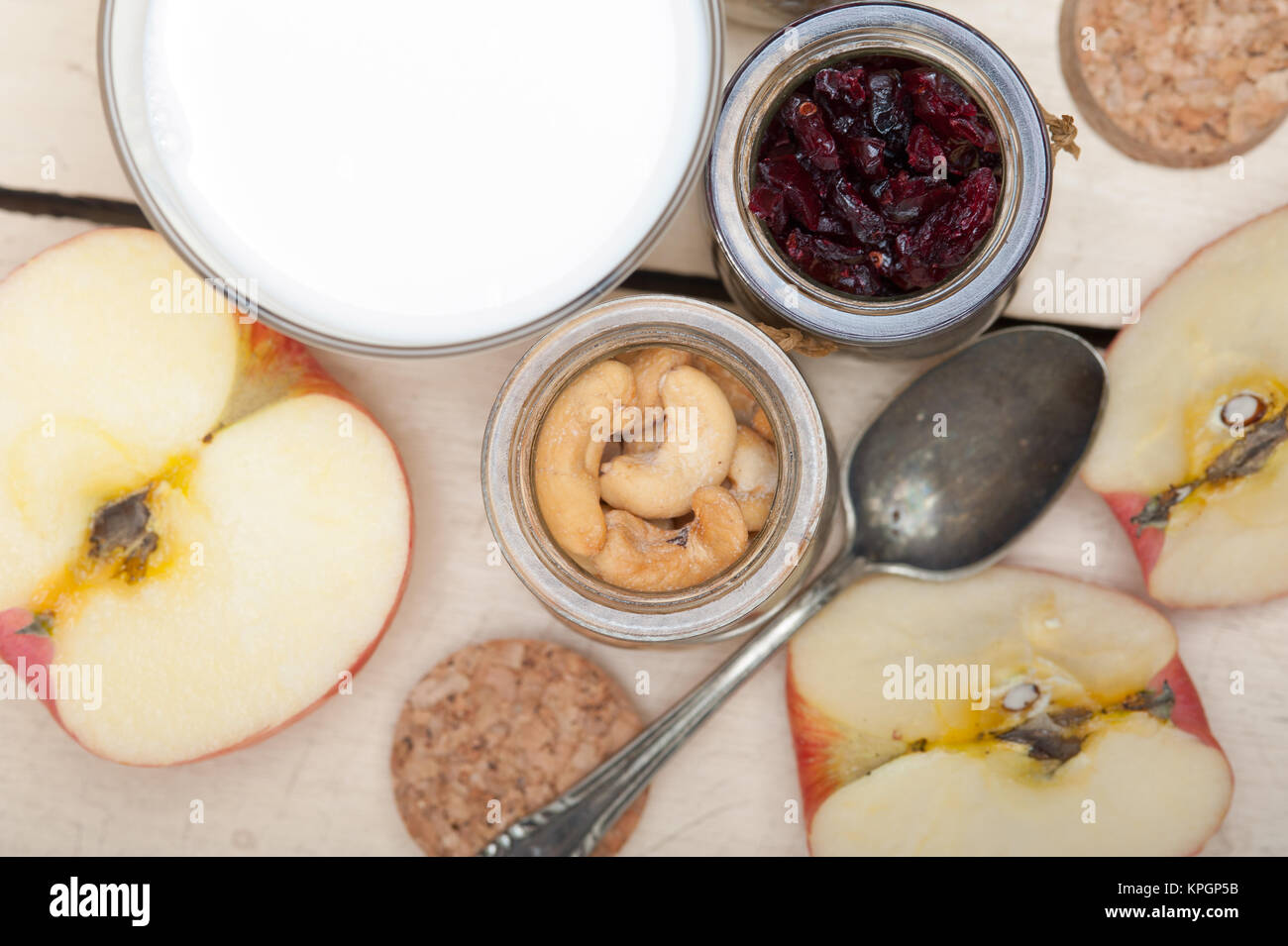 healthy breakfast ingredients Stock Photo - Alamy