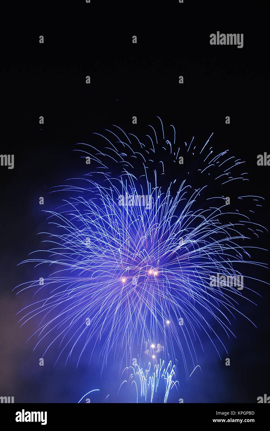 Fireworks display held during summer in Japan, symbolizing success ...