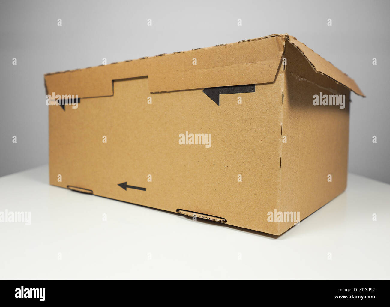 Brown packet parcel Stock Photo - Alamy