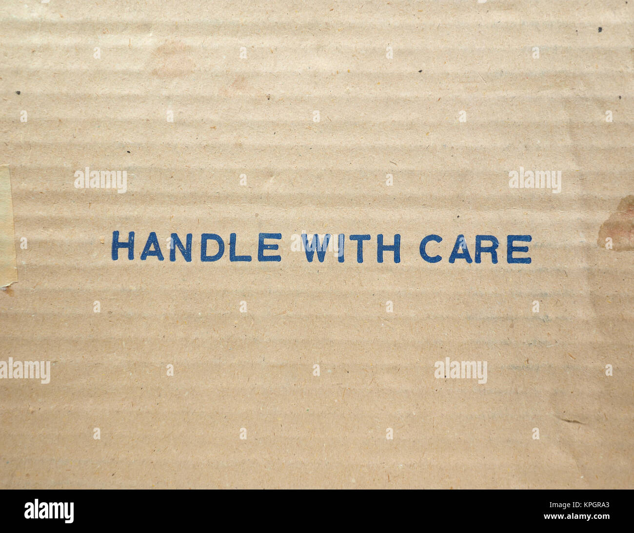 Handle with care Stock Photo - Alamy
